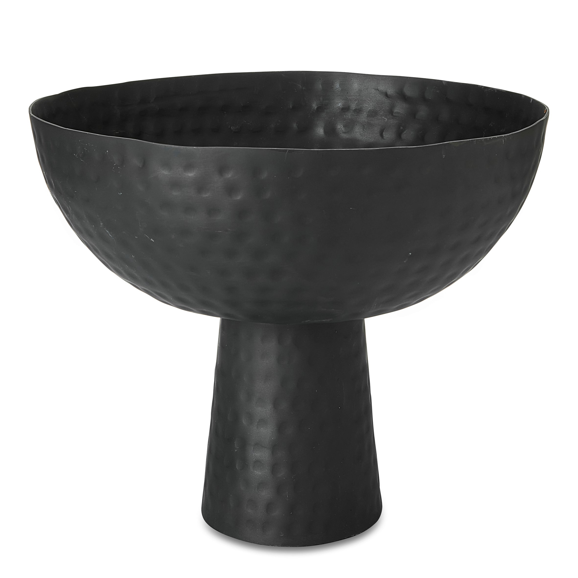 Pedestal Bowl Black Large | Madras Link