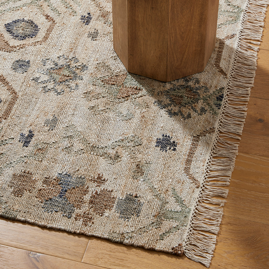 Souk Beige / Blue Rug