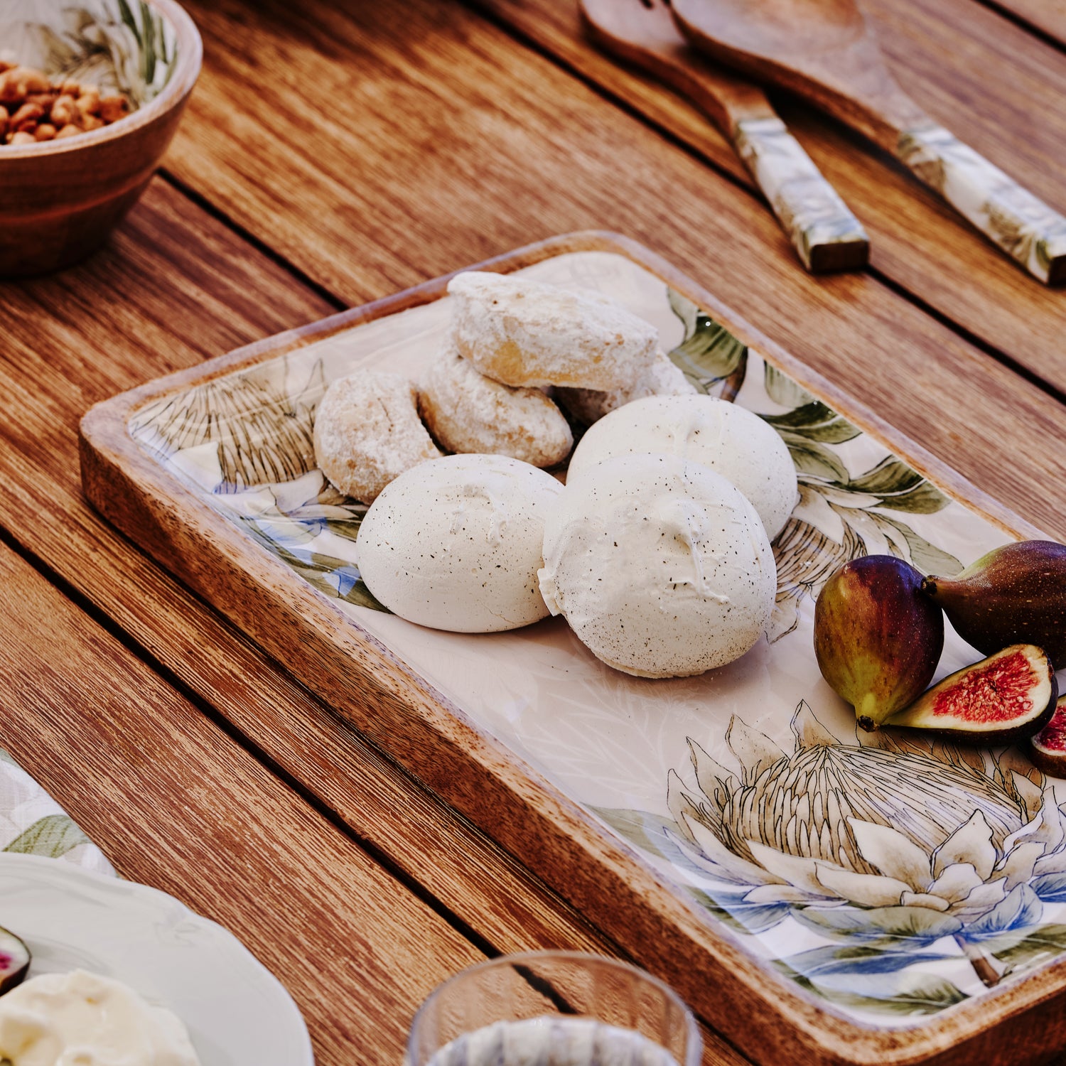 King Protea Rectangle Platter | Madras Link