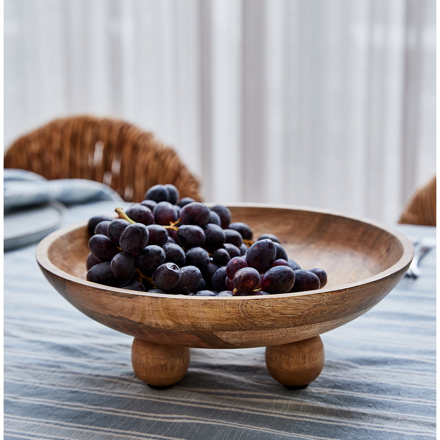 Angus Round Footed Bowl | Madras Link